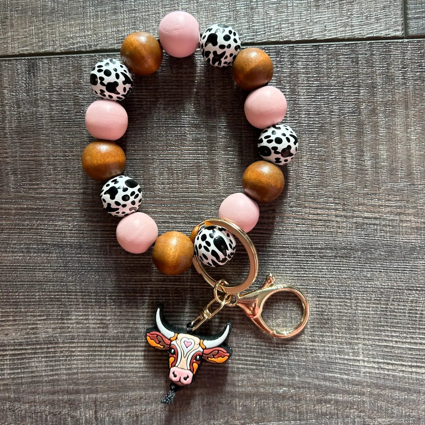 Longhorn Western Keychain – Udder Perfection Boutique